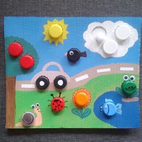 عکس ها و تصاویر کاردستی با در بطری باهوشک