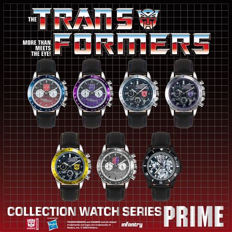 Infantry X Transformers Watch Blind Box Prime Infantry Co