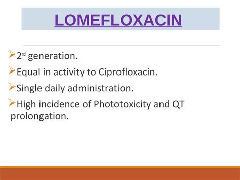 Fluoroquinolones Ppt