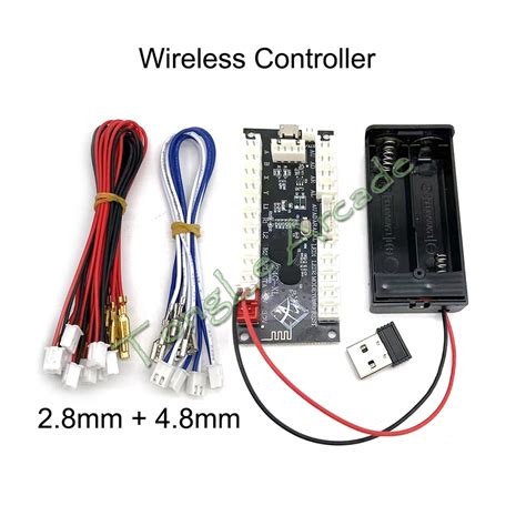 Zero Delay 2 4g Wireless Usb Encoder Arcade Game Controller Board For Sanwa Joystick Button Ps 