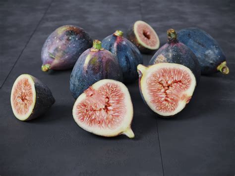 Fig Fruit 9 Models 3d Model By Tmhill