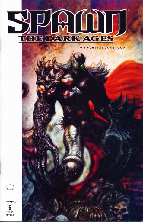 Spawn The Dark Ages 6 August 1999 Liam Sharp R Comicbookcoverart