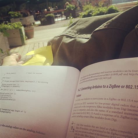 Reading Arduino Cookbook By Michael Margolis About Xbee Flickr