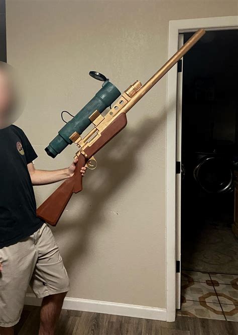 I 3d Printed An Australium Sniper Rifle
