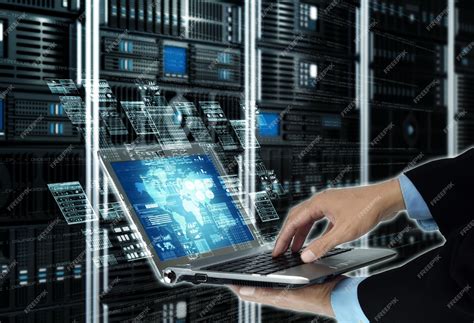 Premium Photo Internet Server Programming Technology Concept