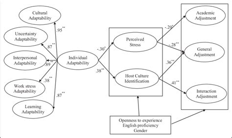 Proposed Model For The Structural Relationships Among Individual