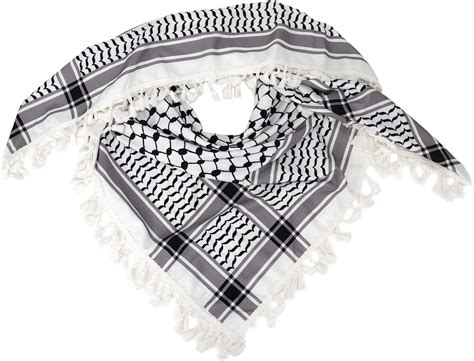 Palestinian Keffiyeh Shemagh Tactical Desert Wrap Keffiyeh Head Neck