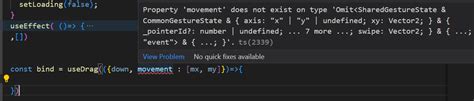 not able to find movment and offset from state in usedrag · pmndrs use