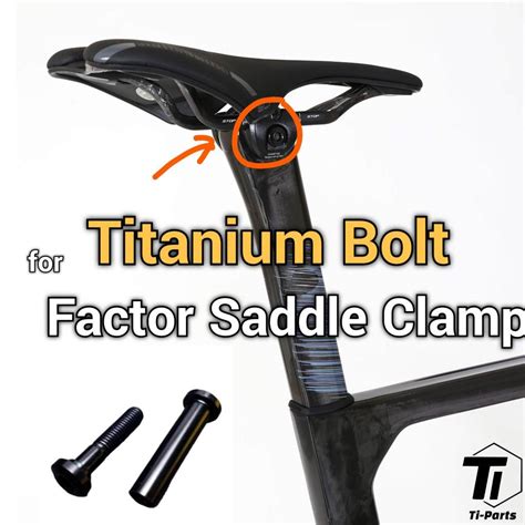 Titanium Bolt สําหรับ Factor Ostro Vam Saddle Clamp Seatpost เกรด 5 สกรูไทเทเนียม Shopee Thailand