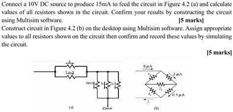 solved connect a 10v dc source to produce 15ma to feed the circuit in