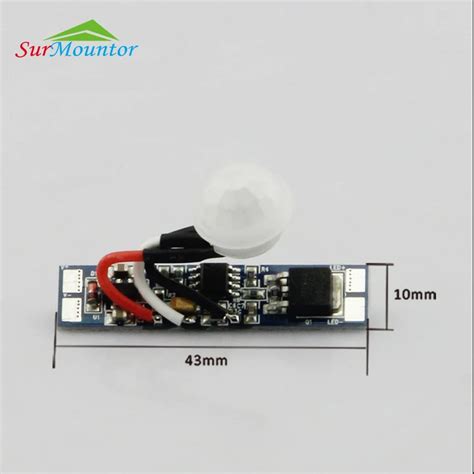 Pir Motion Sensor Light Switch Small Motion Sensor Led Light Plastic Cover Pir Motion Sensor
