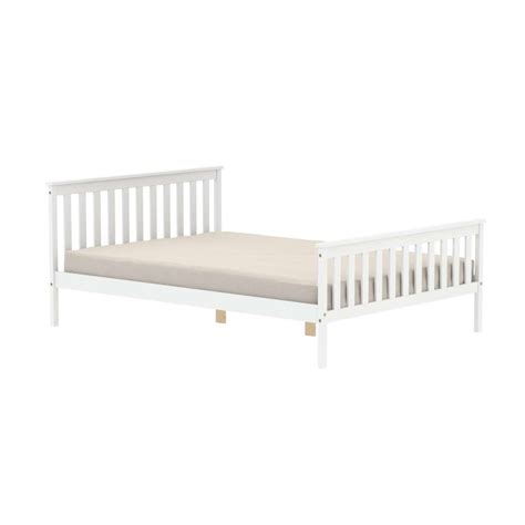 Oxford Small Double Bed White Assembly Required Oak World