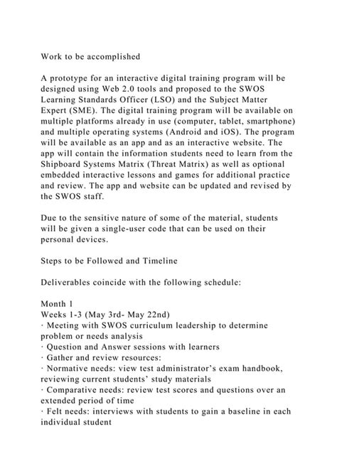 Assignment 2instructional Design Prospectusby Docx