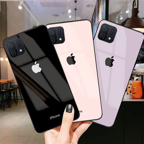 Jual Softcase Glass Kaca Sf Oppo A K A E Terbaru Camera Protect Casing Handphone Pelindung