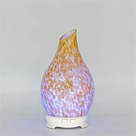 Glass Flower Vase Aroma Diffuser Decorative Humidifier Air Mist