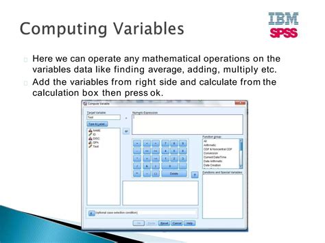 spss presentation ppt pptx