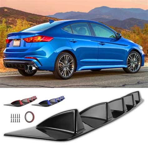 For Hyundai Elantra Rear Diffuser Bumper Lower Valance Lip Splitter