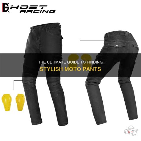 The Ultimate Guide To Finding Stylish Moto Pants | ShunVogue