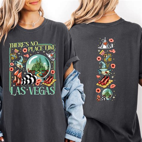 Las Vegas Trip Shirt Vintage Wizard Of Oz Graphic Tee Etsy