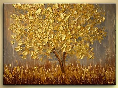 Рисунок золотом акрилом (49 фото)