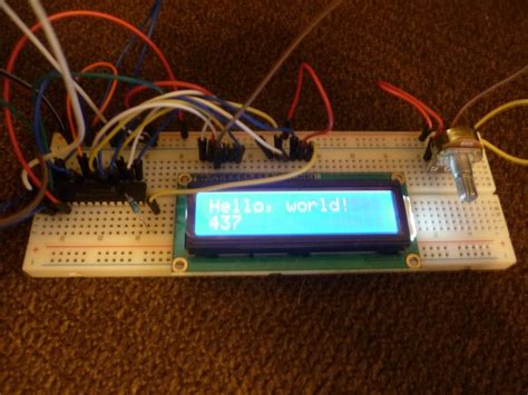 Diy I2c Lcd Display With Inputs 6 Steps Instructables