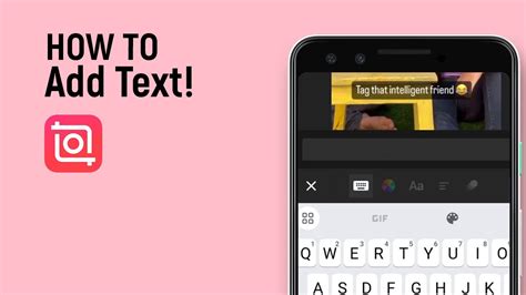 How To Add Text In Inshot App Easy Youtube