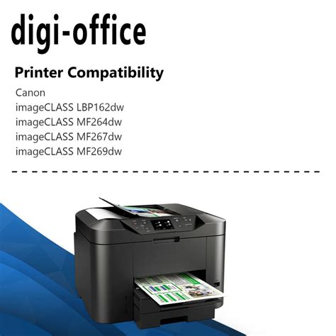 6pk Crg051 Crg 051 Toner Cartridge For Canon 051 Imageclass Lbp162dw