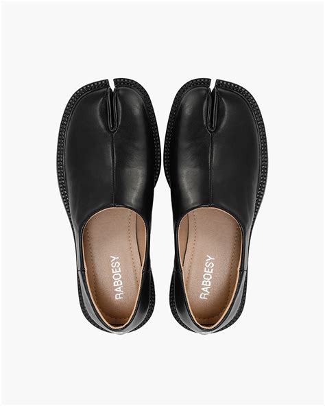 Thick Heel Tabi Loafers Raboesy