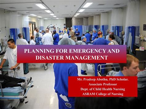 Internal Disaster Preparedness And Management In Hospitals Pptx