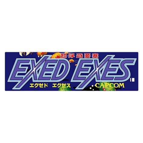 Arcade Festzelt Aufkleber Bartop Exed Exes
