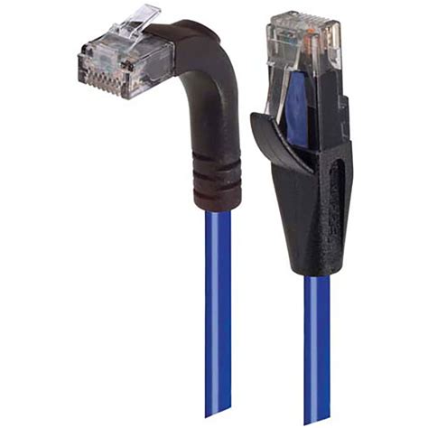 L Com Trd695ra2bl 7 Category 6 Right Angle Rj45 Ethernet Patch Cords
