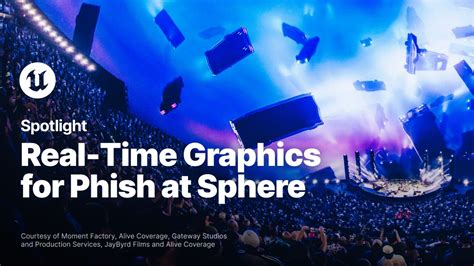unreal engine on linkedin real time graphics meet virtuoso improv for phish at sphere 🎶 explore…