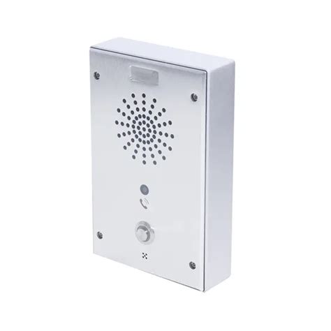 Eco Sip Terminal Outdoor Intercom Terminal With Audio And Video With Built In 1 Short Circuit