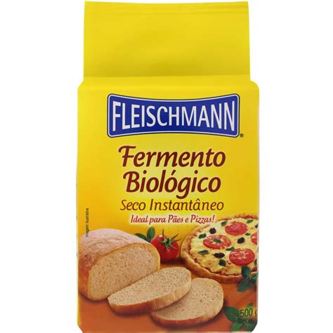 Fermento Biológico Fleischmann Instantâneo 500g Destro