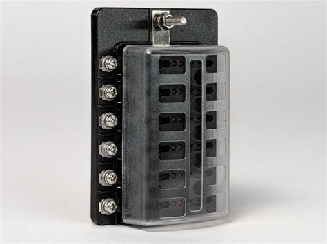 12v Fuse Board Single Input 12 Way Output Campervan Conversion Parts Clearcut Conversions