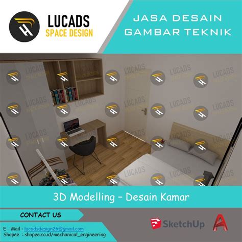 Jual Desain Rumah Dan Denah Rumah Menggunakan Aplikasi Autodesk Autocad Dan Sketchup Shopee