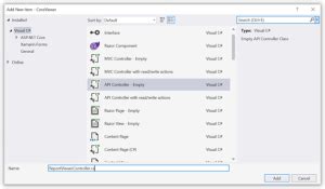 Integrating RDLC Reports In ASP NET Core With Report Viewer