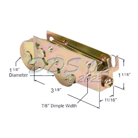 Milgard Sliding Door Roller Assembly 81 174 Window And Door Parts