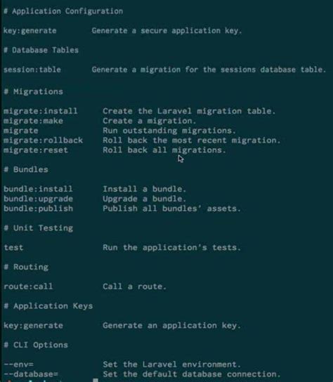 Laravel The Php Frameworks Artisan Commands For Laravel Developers