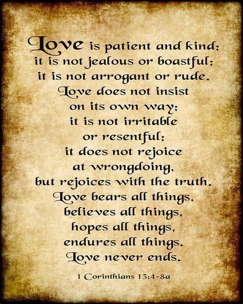 Love Is Patient Love Is Kind Printable Digital Download Corinthians