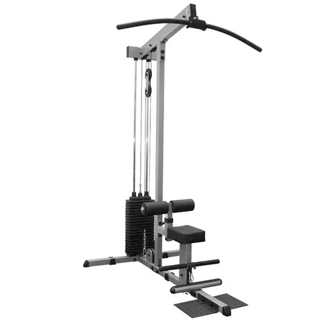 Body Solid Lat Pulldown And Low Row With Weight Stack The Treadmill