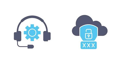 Customer Support And Password Icon 32638112 Vector Art At Vecteezy