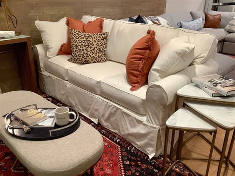 Nantucket Three Cushion Slipcover Sofa — Burlwick And Co