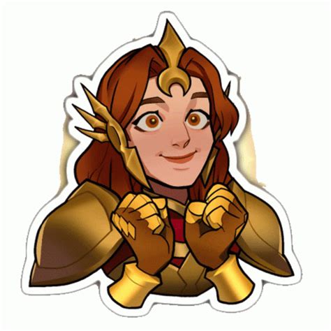 Leona Legends Of Runeterra Sticker Leona Legends Of Runeterra Runeterra Discover Share