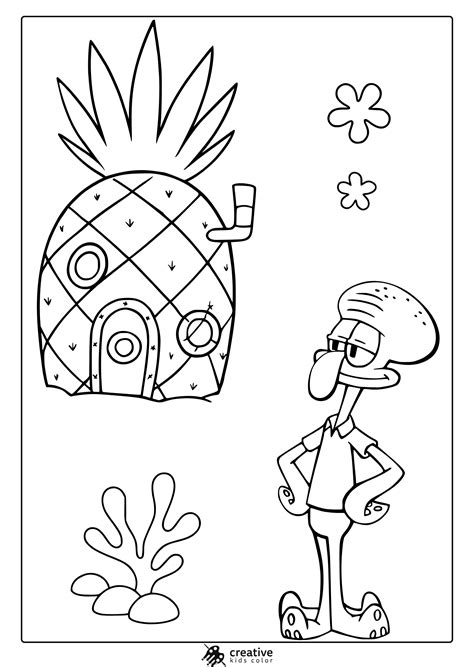 Printable Spongebob Pictures To Color Free Printable Spongebob Pictures To Color Free