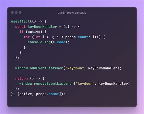 useeffect cleanup build a usekeypress hook in react caktus group