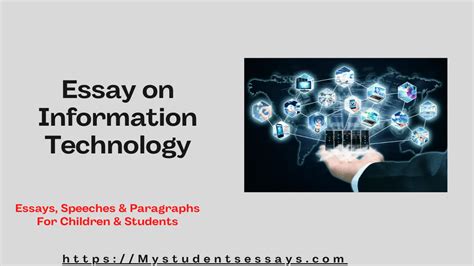Essay On Information Technology And Its Benefits In Life Student Essays