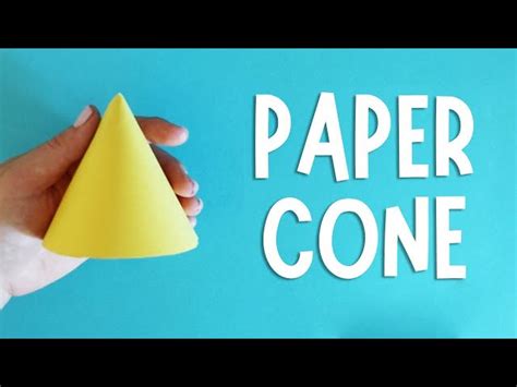 Making A Cone Shape