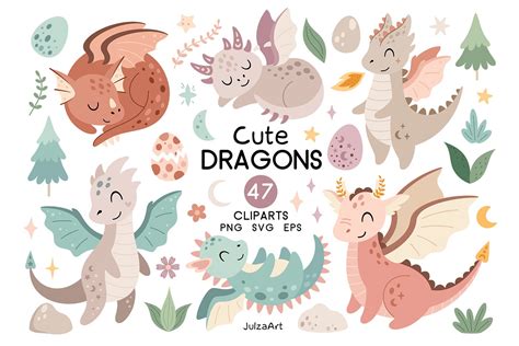Cute Dragon Clipart