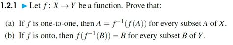 Solved Let F X Y Be A Function Prove That A If Chegg Com
